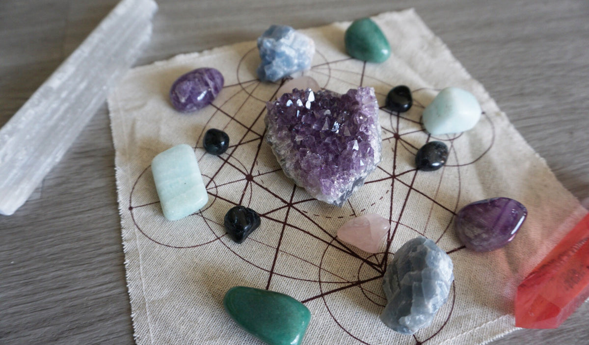 DI4Y: Creating Your Own Crystal Grid - Sparkle Rock Pop