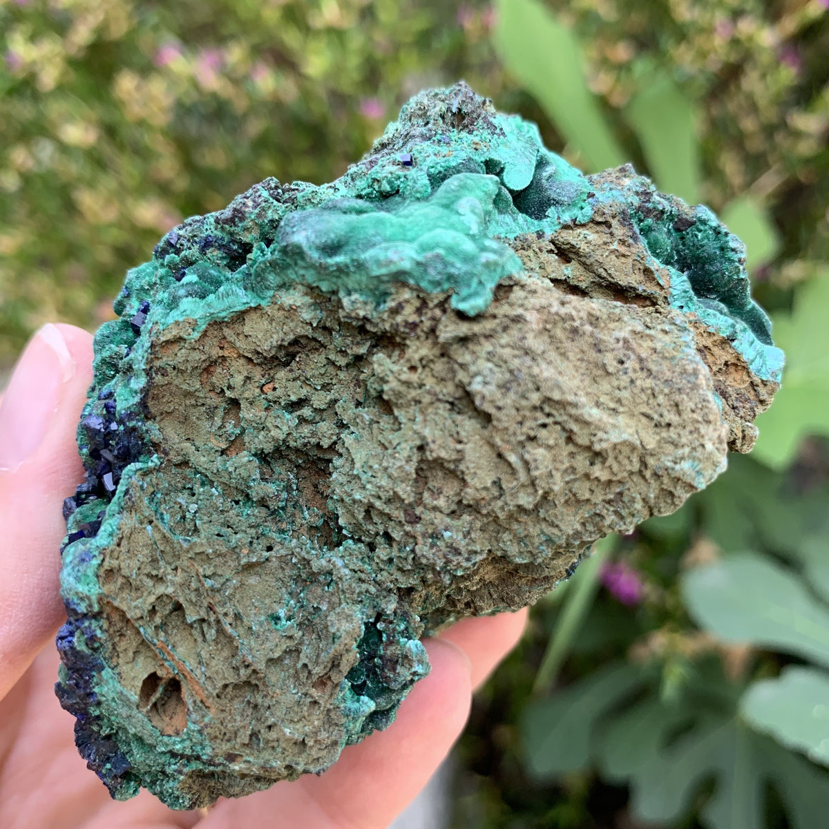 Azurite - Raw Stone - Sparkle Rock Pop