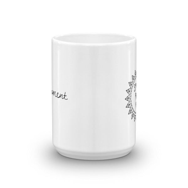 Me Moment Mug (holds 15 oz) - Sparkle Rock Pop